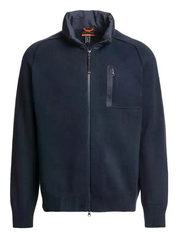 PARAJUMPERS Zip Cardigan - Blue