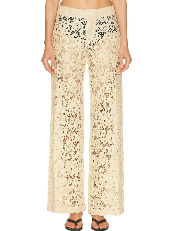 Éliou Rafa Pant - Crema Lace