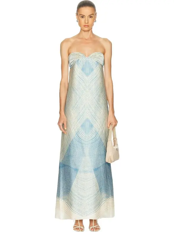 Alexis Dianne Dress - Azure