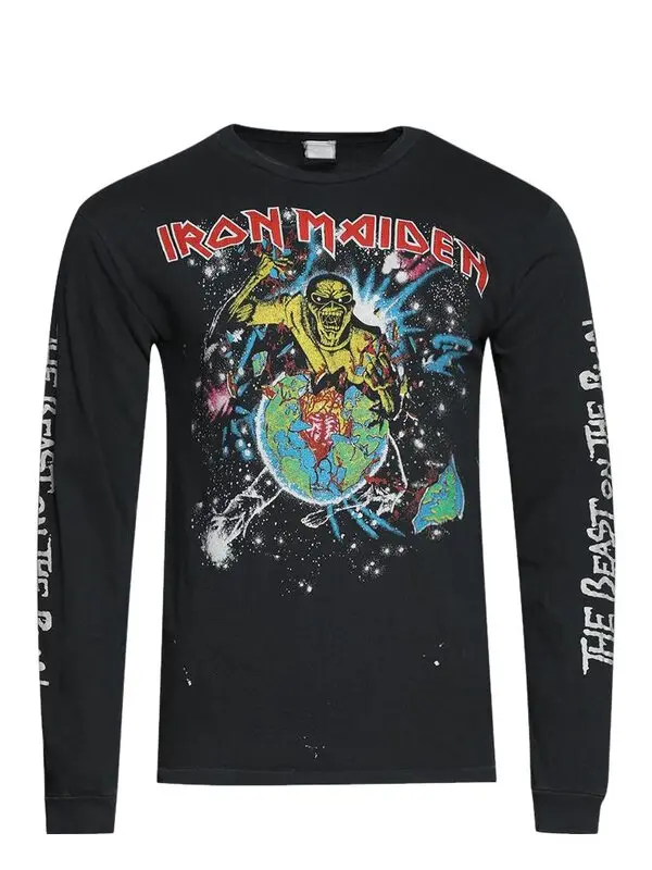 MadeWorn Iron Maiden Tee Coal - Black