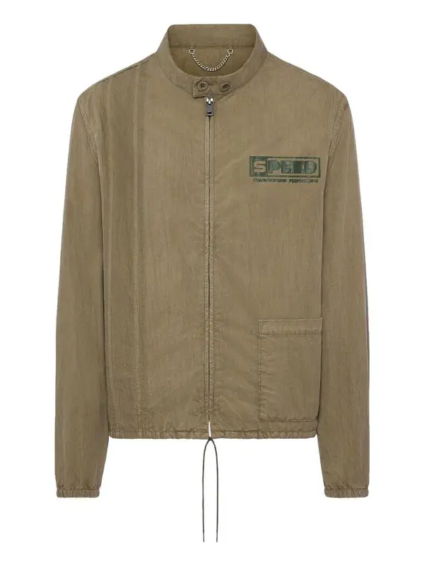 MAISON MARGIELA Vintage Style Sportswear Jacket - Tan