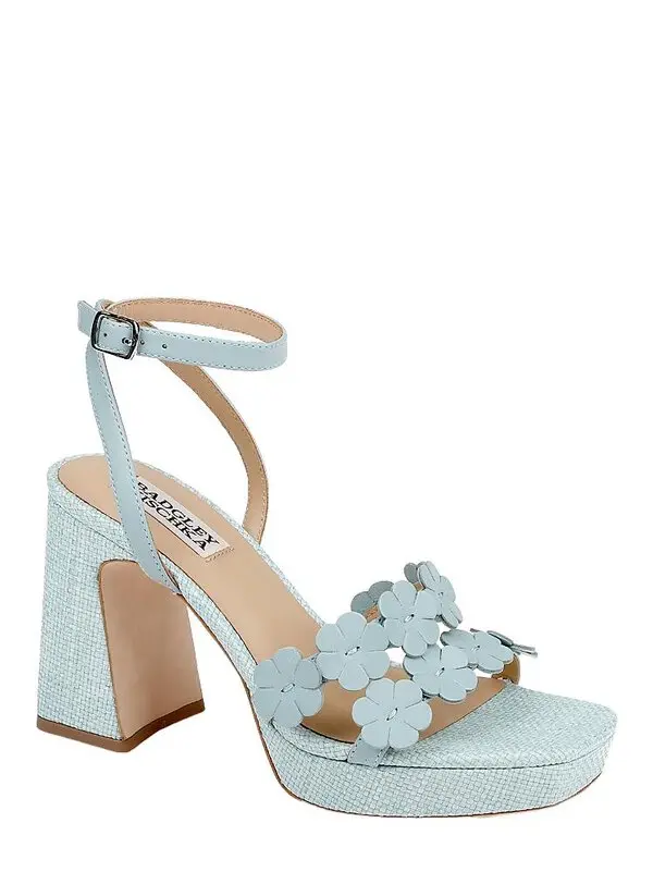 Badgley Mischka Waverly Sandals - Ocean Leather