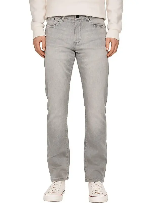 DL1961 Russell Slim Straight Fit Jeans - Washed Grey