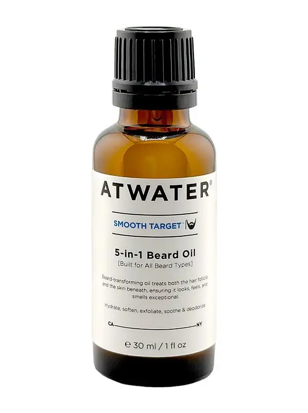 ATWATER Smooth Target 5-in-1 Beard Oil 1 Oz - No Color