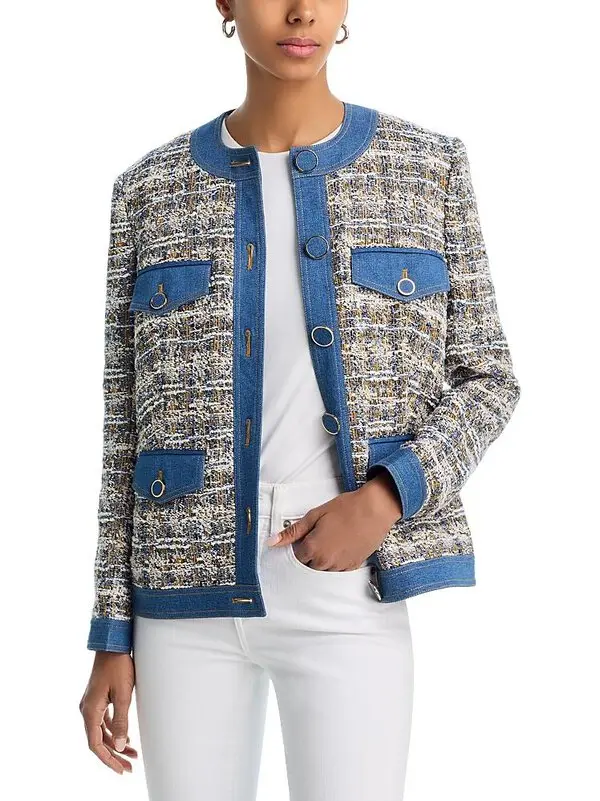Veronica Beard Ainslie Jacket - Navy Multi