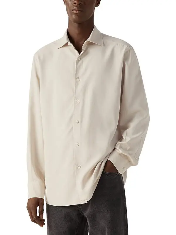 Zegna Silk Shirt - Ivory