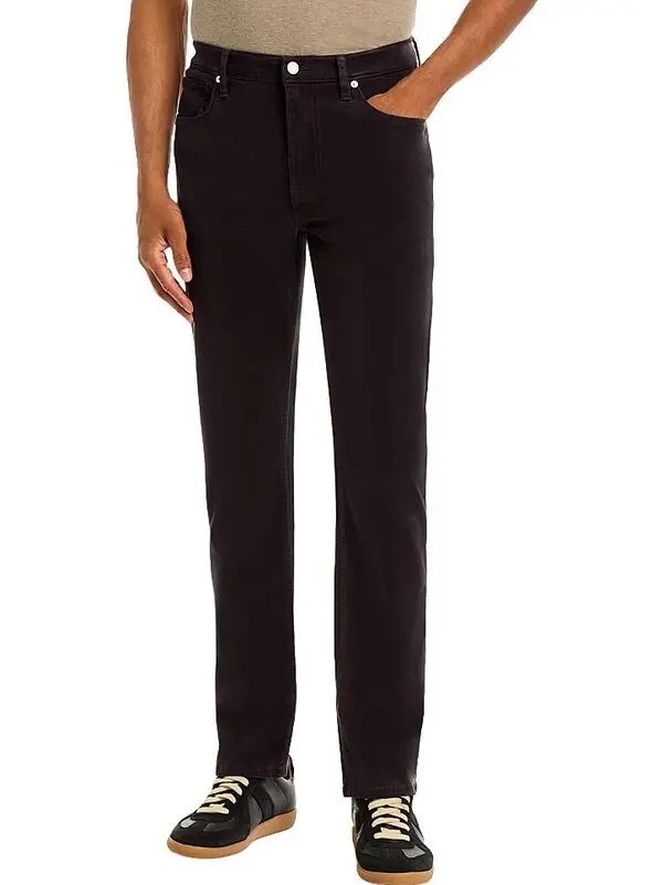 FRAME Straight Fit Modern Jeans - Deep Brown