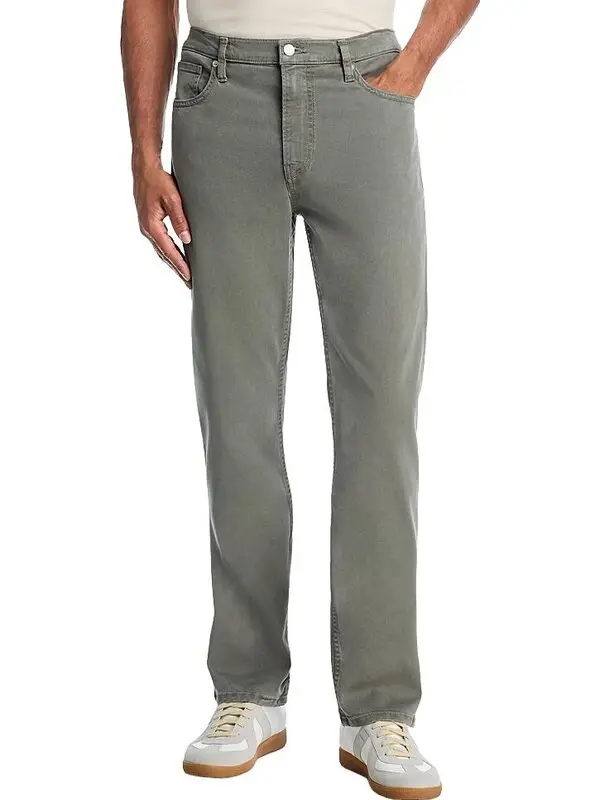 FRAME Straight Fit Modern Jeans - Dusty Emerald