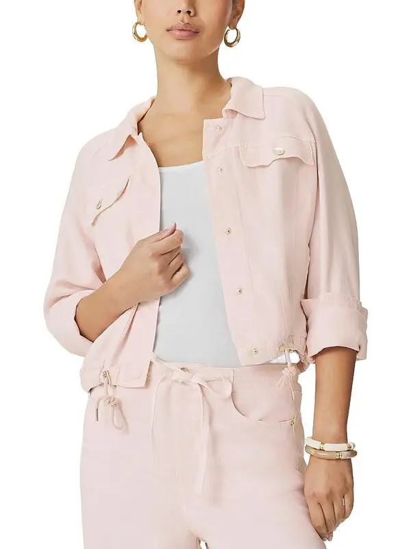 Splendid Denim Lounge Jacket - Rose Petal