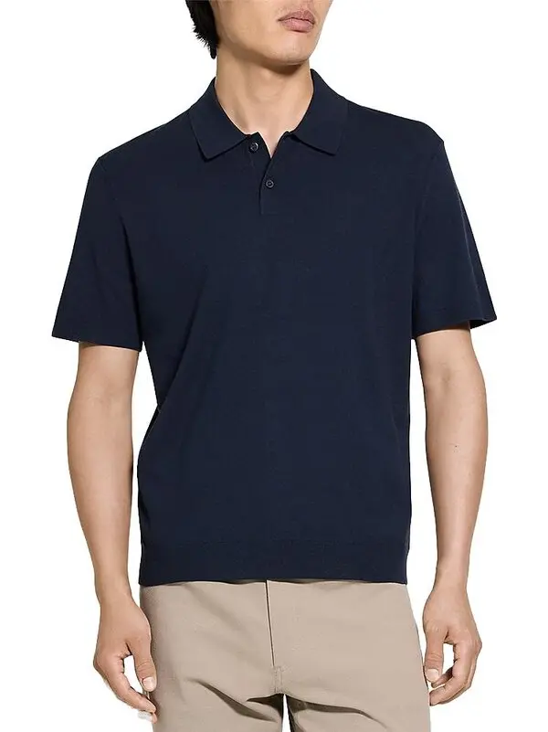Theory Soris Polo Shirt - Dark Eclipse