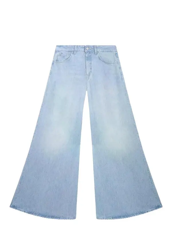 DONDUP Five-pocket Wide-leg Jeans - Blue