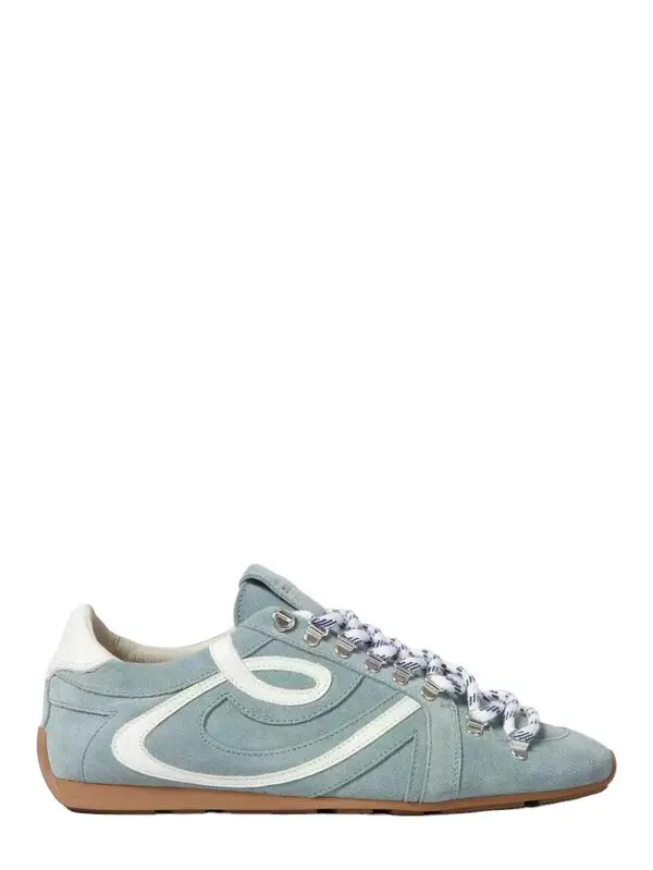 Claudie Pierlot Leather Sneakers - Blue
