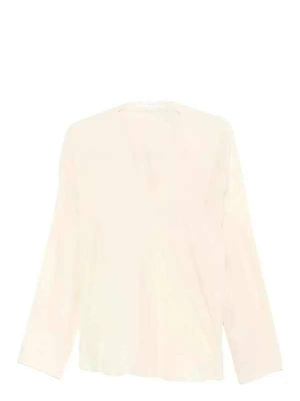 RUOHAN Arno V-neck Blouse - Neutrals