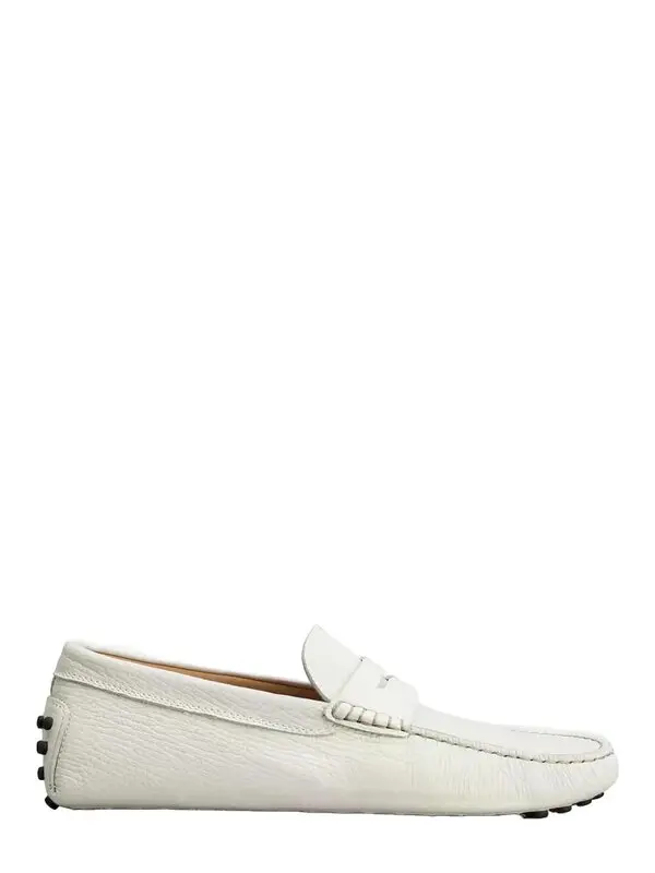 TOD'S Leather Loafer - Neutrals