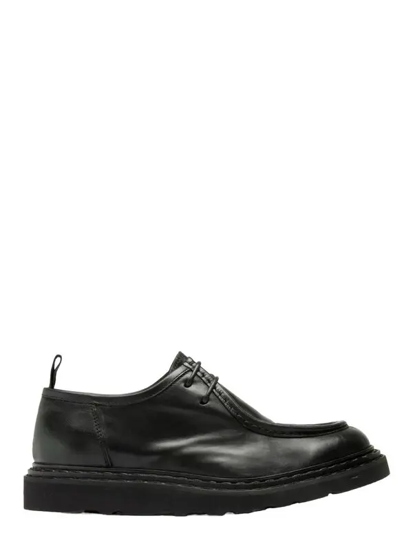 Officine Creative Leather Derby Shoes - Black