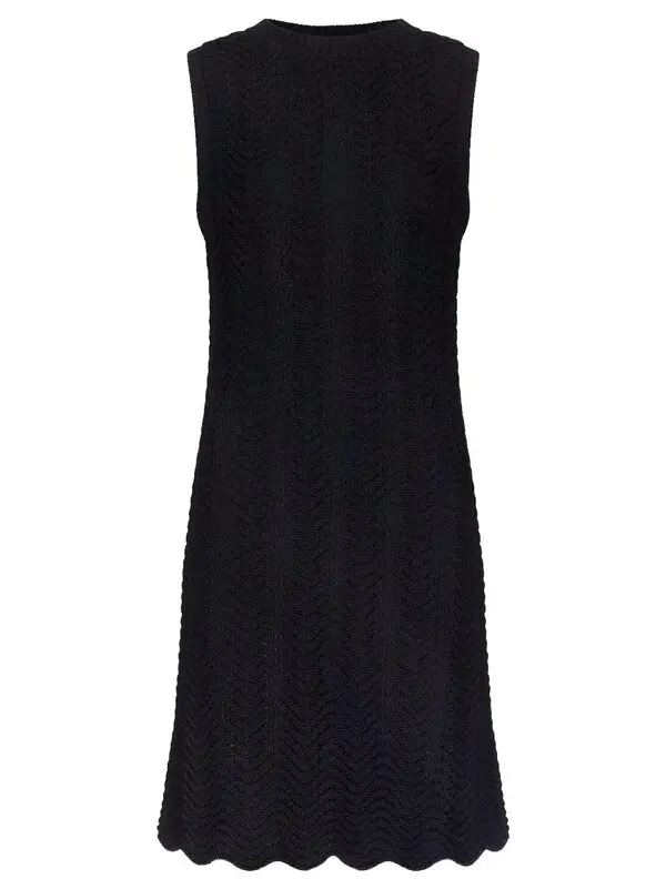 Loulou De Saison Yoko Sleeveless Mini Dress - Black