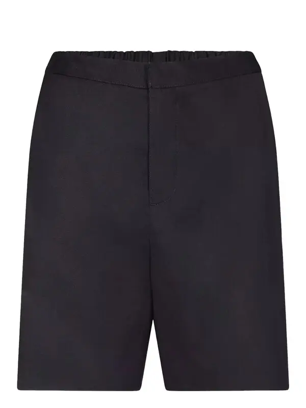 Loulou De Saison Ivan Elasticated Shorts - Black