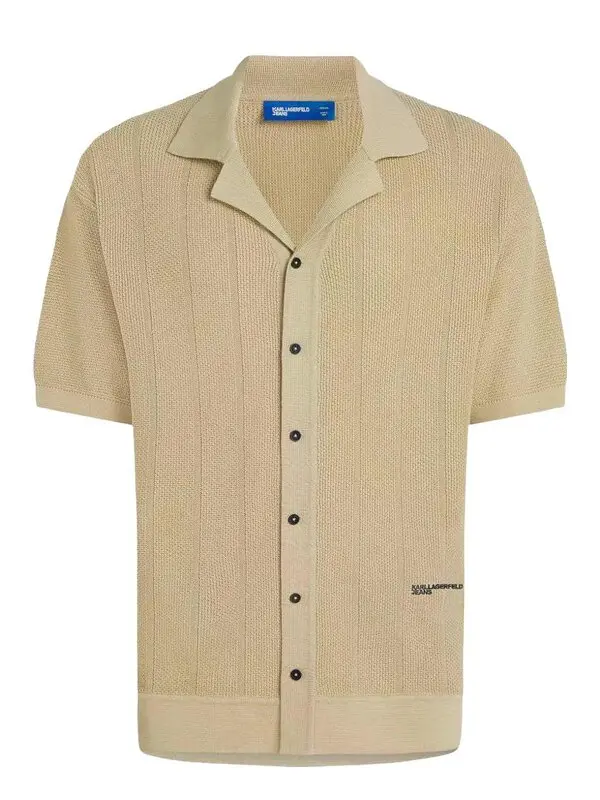 Karl Lagerfeld Buttoned Shirt - Neutrals