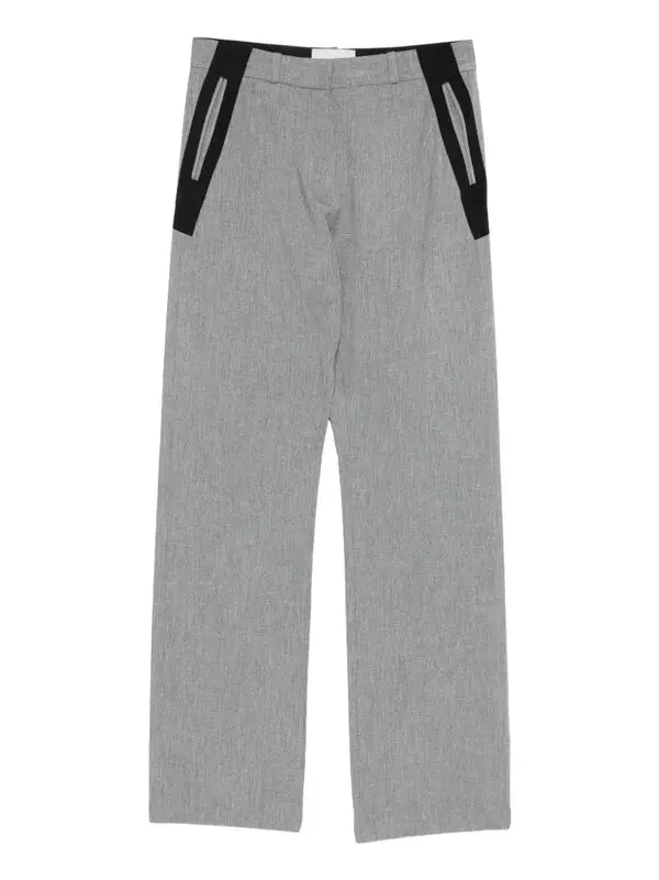 Coperni Contrast Panel Trousers - Grey