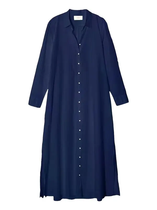 Xirena Boden Shirt Maxi Dress - Blue