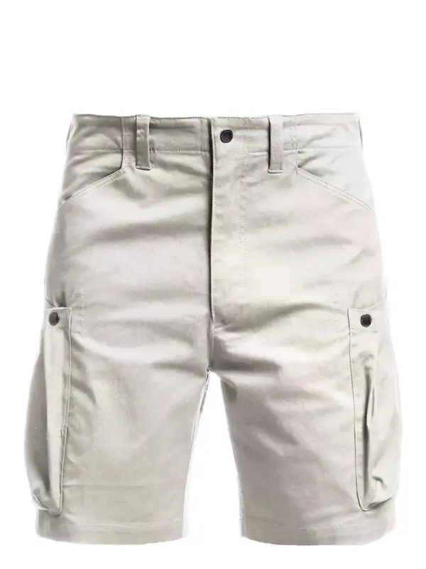 PARAJUMPERS Logo-patch Cargo Shorts - Neutrals