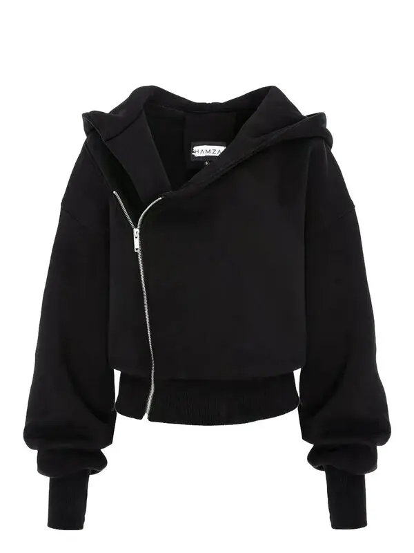 HAMZA Hera Hooded Jacket - Black
