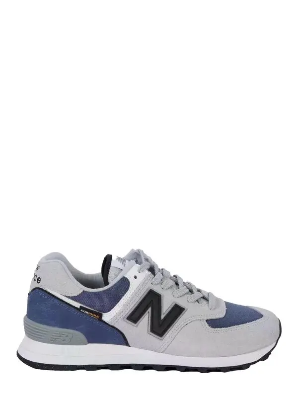 NEW BALANCE 574 Suede Sneakers - Grey