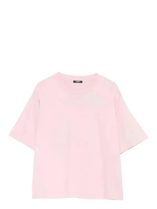 Versace Logo-print T-shirt - Pink