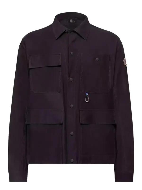 Moncler Pocket-detail Jacket - Blue