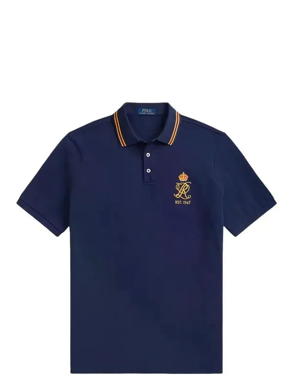 Polo Ralph Lauren Logo Polo Shirt - Blue