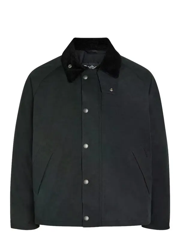 Barbour Corduroy Collar Jacket - Green