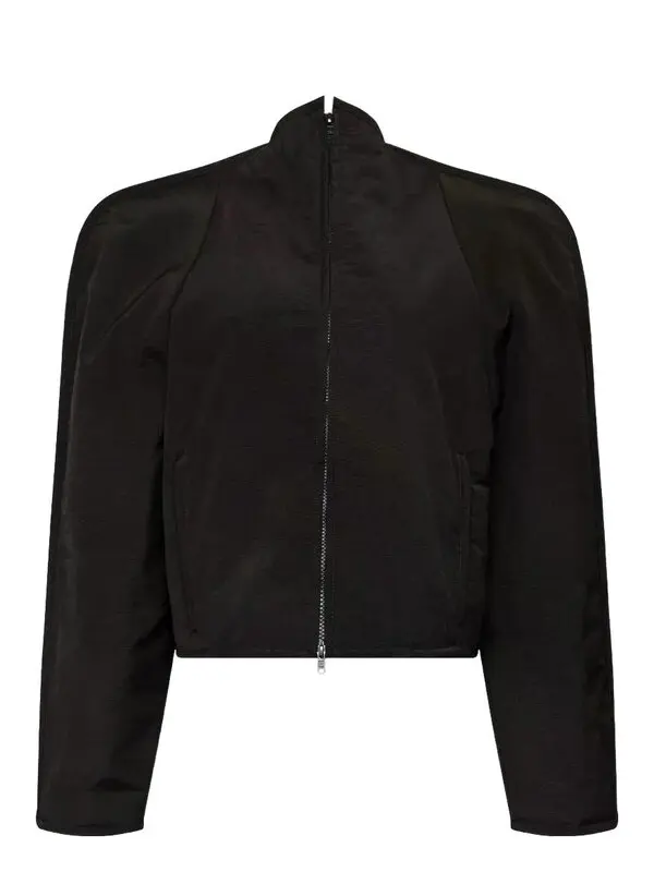 MAISON MARGIELA Zipped Cropped Jacket - Black