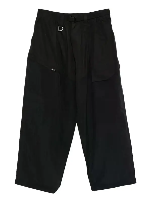 Y3 Zip-up Trousers - Black
