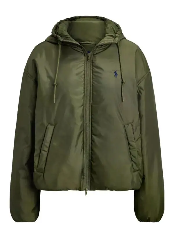 Polo Ralph Lauren Hooded Zip-up Jacket - Green