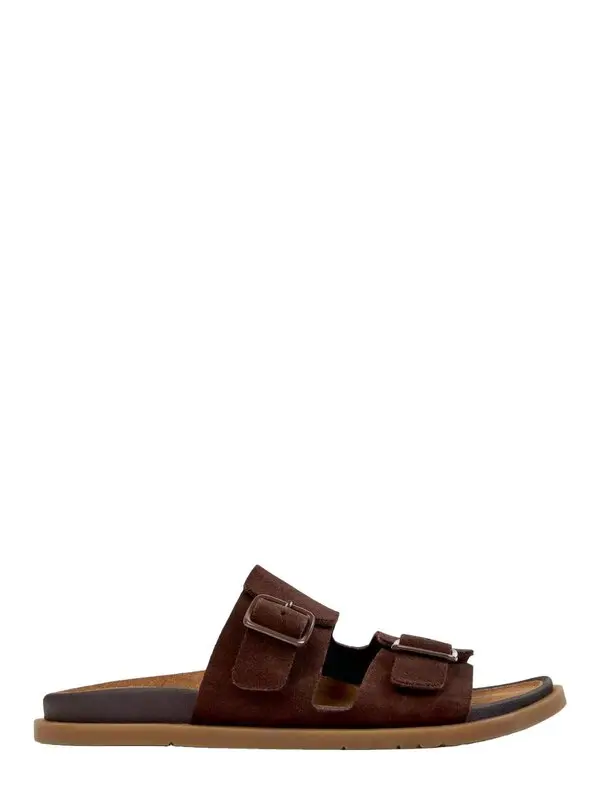 Camper Lluc Buckle Sandals - Brown