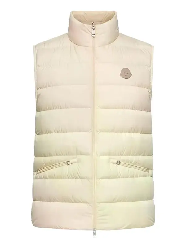 Moncler Quilted Vest - Neutrals