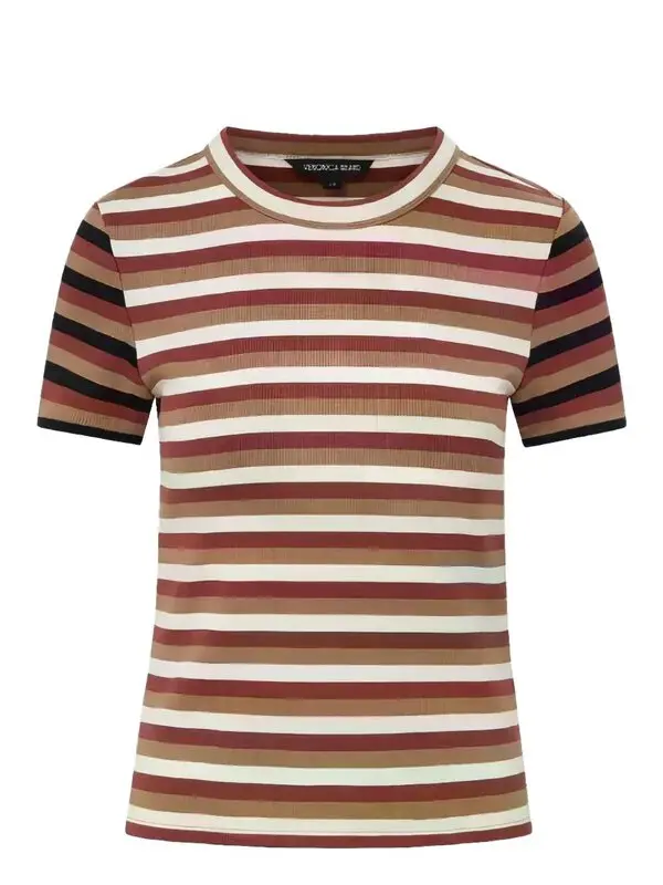 Veronica Beard Pruitt Striped T-shirt - Red