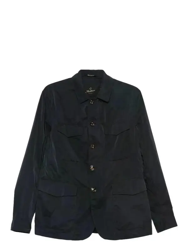 MONTECORE Flap-pocket Shirt Jacket - Blue