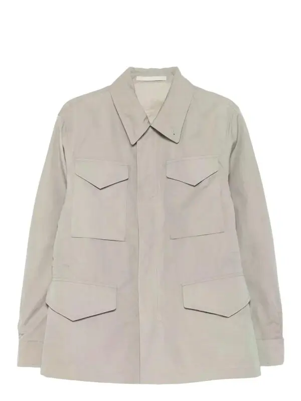 Eleventy Patch-pocket Jacket - Neutrals
