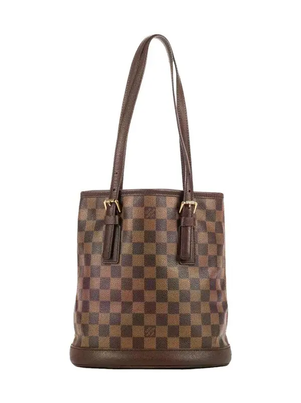 LOUIS VUITTON 2001 Marais Tote Bag - Brown