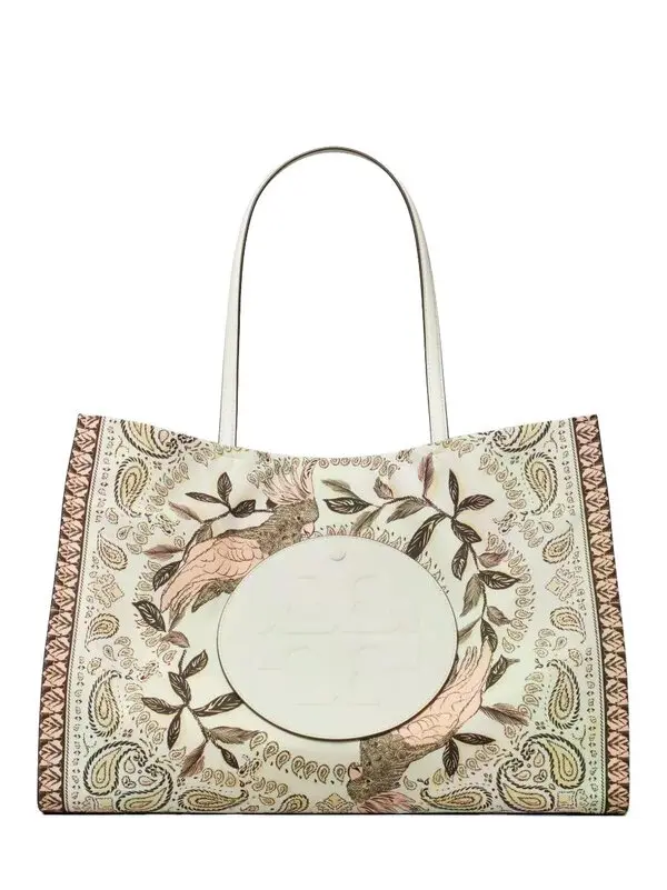Tory Burch Ella Printed Tote - Neutrals