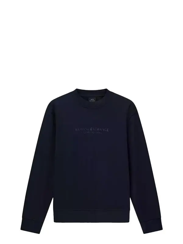 Armani Exchange Printed Sweatshirt - Blue
