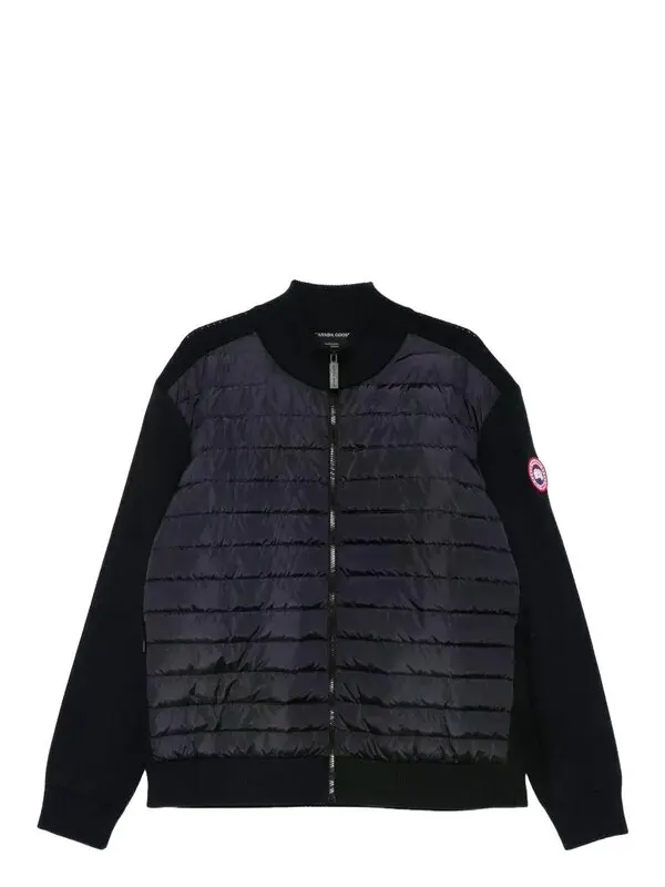 Canada Goose Hybridge Quilted Knit Jacket - Blue