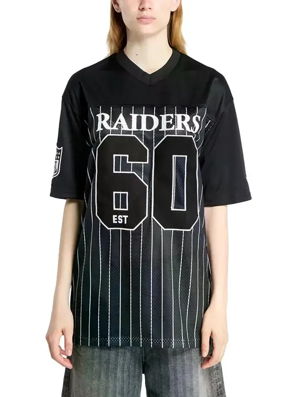 New Era Las Vegas Raiders Pinstripe T-shirt - Black