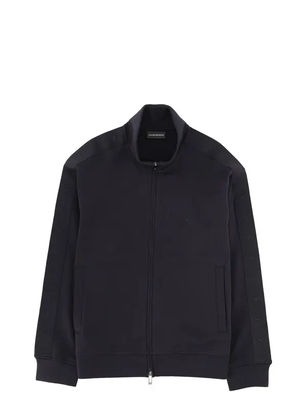 Emporio Armani Full Zip Sweatshirt - Blue