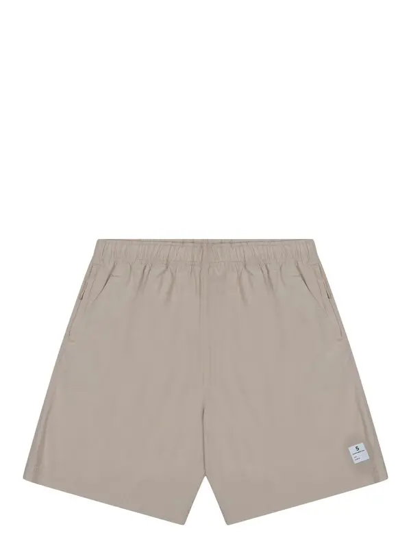 DEPARTMENT 5 Shorts With Logo Patch - Beige