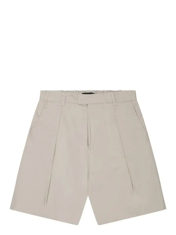LOW BRAND Cotton Shorts - Beige