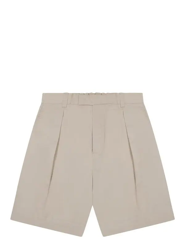 LOW BRAND Cotton Shorts - Beige