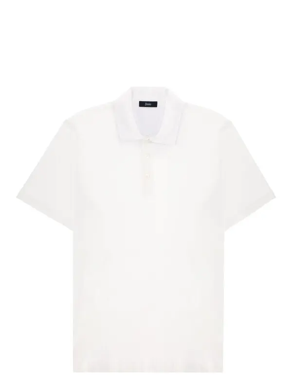 Herno Cotton Polo - White