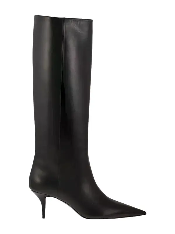 Fabiana Filippi Point-toe Knee-high Boots - Black